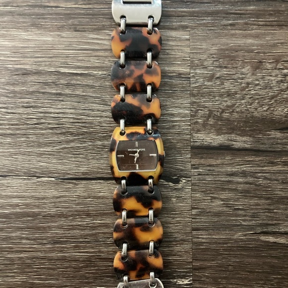 Michael Kors | Accessories | Michael Kors Tortoiseshell Watch | Poshmark